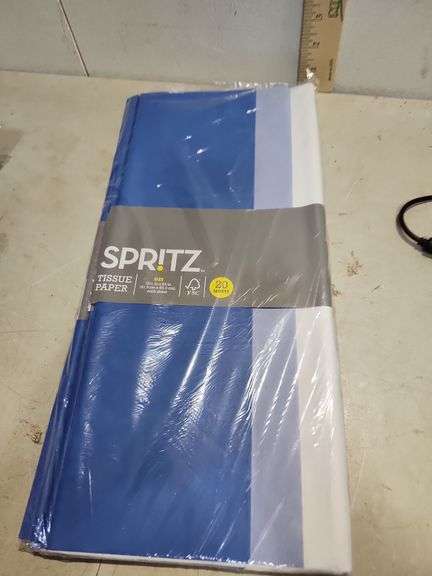 6Pk Of 20 In Each Spritz Tissue Paper - Auction Ohio