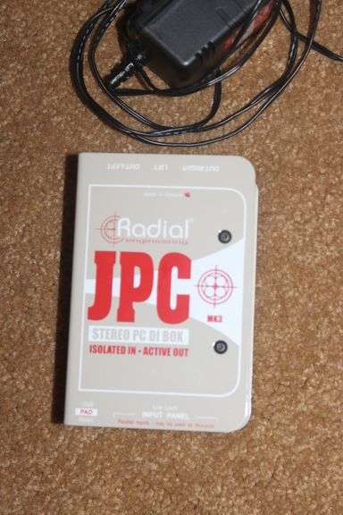 Radial JPC MK3 Stereo PC DI Box - Auction Ohio