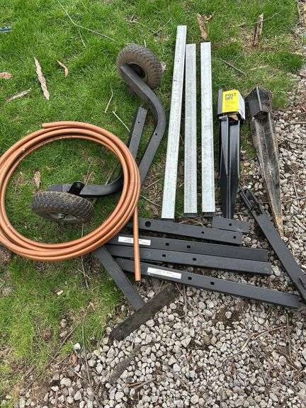 Copper Tubing, Metal Framing, Angle Iron & Post Supports - Auction Ohio