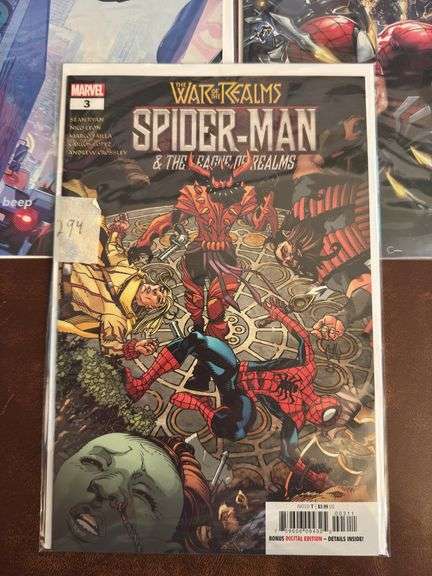 Spider-Man and the League of Realms #3 / Spider-Man City at War #4 ...
