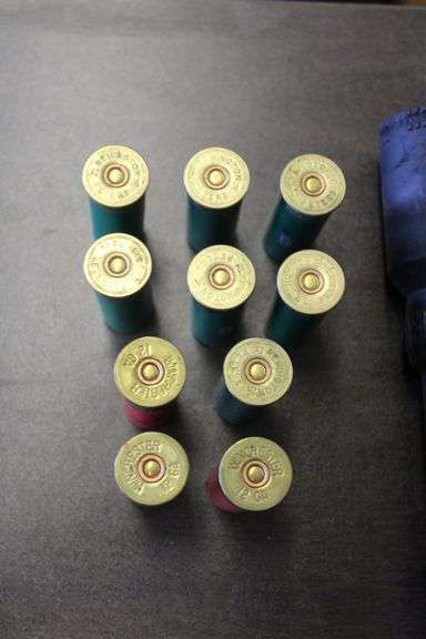 Ka-Bar, Rifle Scope, and 12 GA Shotshells - Auction Ohio