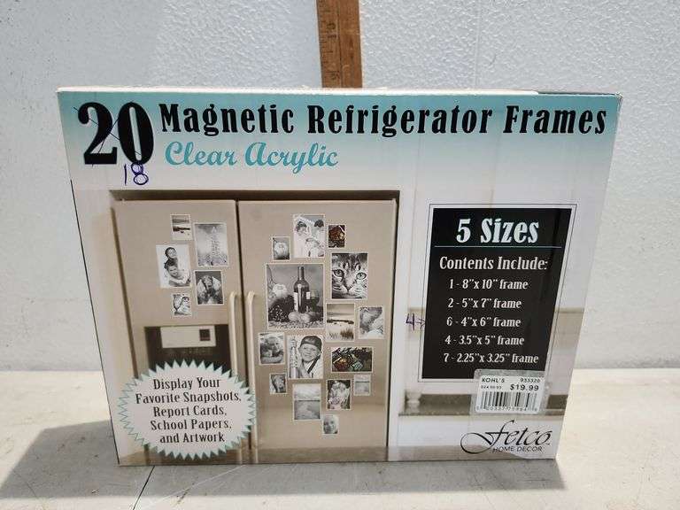 18 Pc Magnetic Refrigerator Frames - Auction Ohio