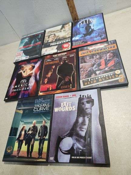 8 Assorted Dvds See Pictures - Auction Ohio