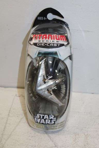 Star Wars Titanium Series Die-Cast Star Skiff Model - Auction Ohio