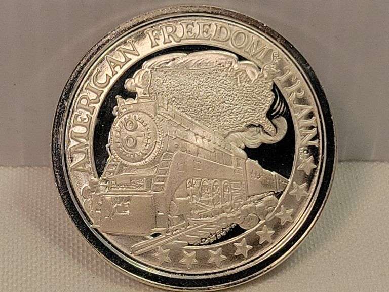 American Freedom Train Silver Round - Auction Ohio
