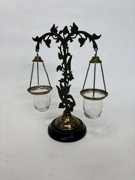 Victorian Double Float Lamp Auction Ohio