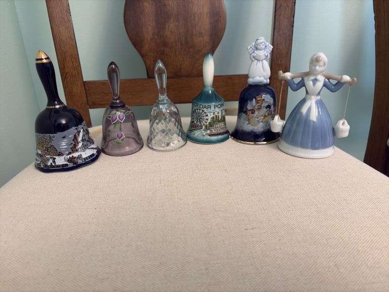 Souvenir Bell Collection Including Cedar Point - Auction Ohio