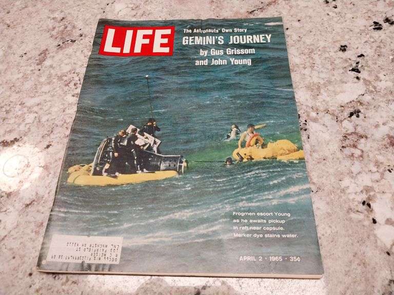 Vintage LIFE Magazine – April 2, 1965 – “Gemini’s Journey” by ...