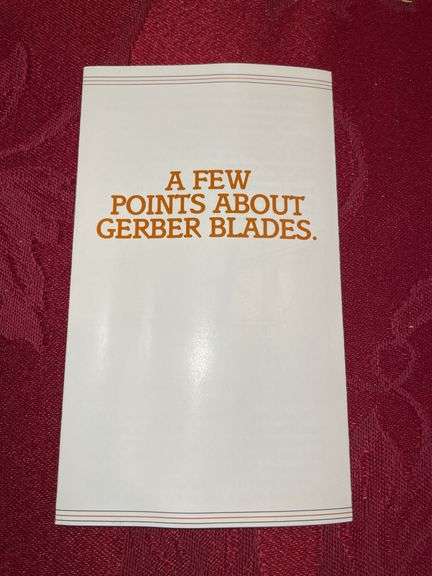 Gerber Knife Sets - Auction Ohio