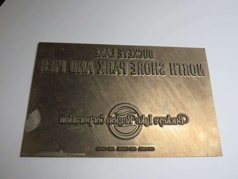 Printer Plates - Auction Ohio