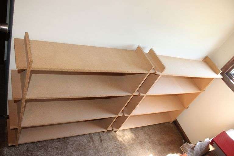 MDF Storage Shelves - Auction Ohio