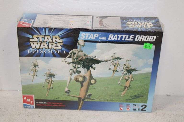 Star Wars Stap w/ Battle Droid - Auction Ohio