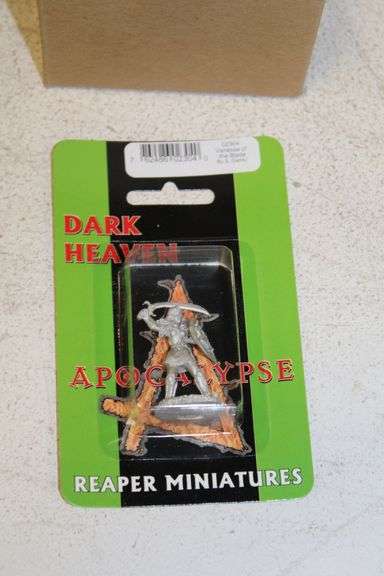 Dark Heaven Apocalypse Reaper Miniatures Vanessa of the Blade Die-Cast ...