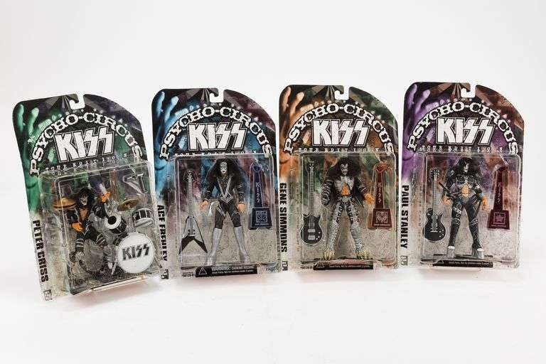 Psycho-Circus KISS Action Figures- Set of 4 - Auction Ohio