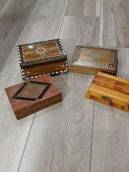 4 Great Detailed Boxes - Auction Ohio