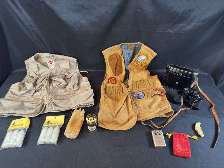Hunting Vests, Binoculars and More - Auction Ohio
