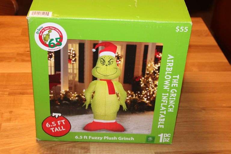 Grinch Inflatable - Auction Ohio