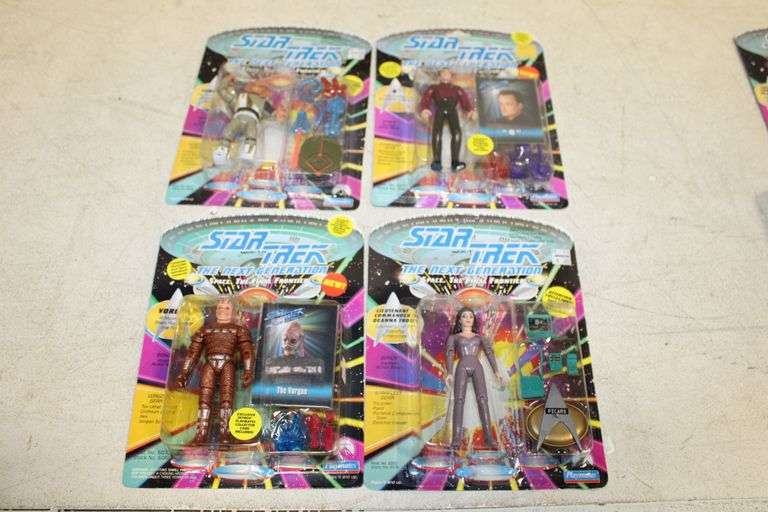 Star Trek The Next Generation Figures - Auction Ohio