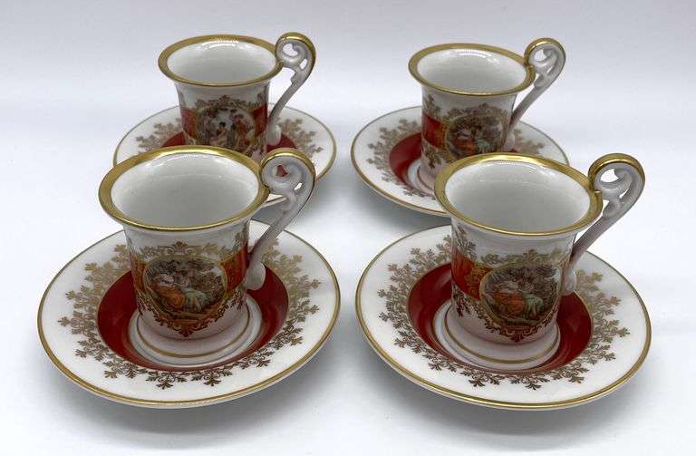VTG Porcelain Tea Cups - Auction Ohio