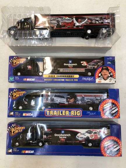 Dale Earnhardt/Kevin Harvick Commemorative Trailers - Auction Ohio