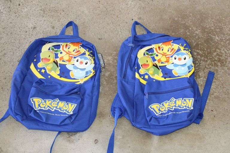 Pokémon Backpacks - Auction Ohio