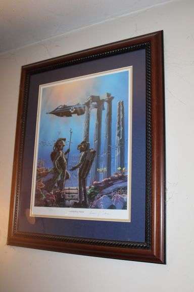 Sue Dawson "Contemplating Atlantis" Print - Auction Ohio