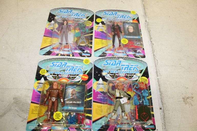 Star Trek The Next Generation Figures - Auction Ohio
