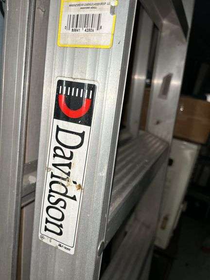 Werner Aluminum 20ft Ladder & Davidson Step ladder - Auction Ohio