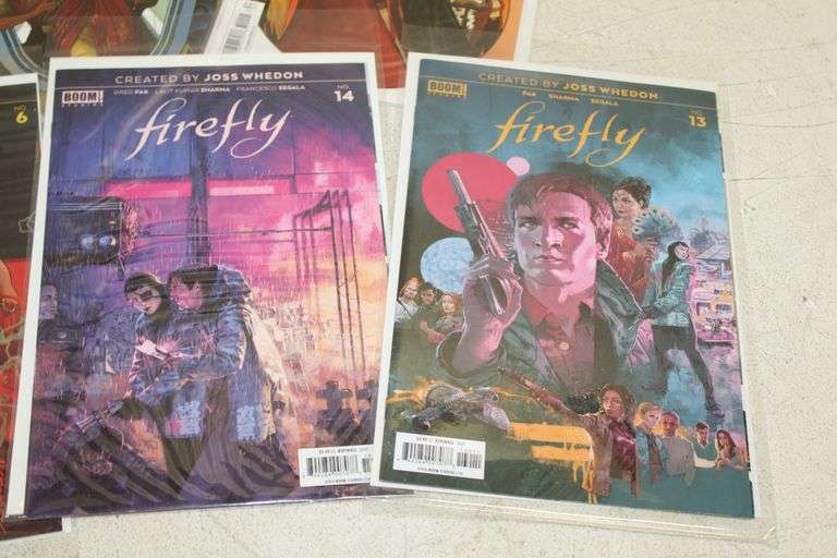 Firefly Comic Books - Auction Ohio