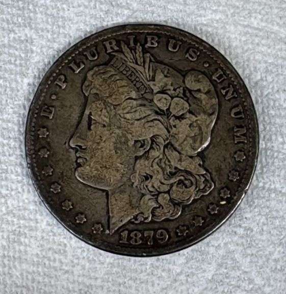 1879 Morgan Silver Dollar, United States Mint - Auction Ohio