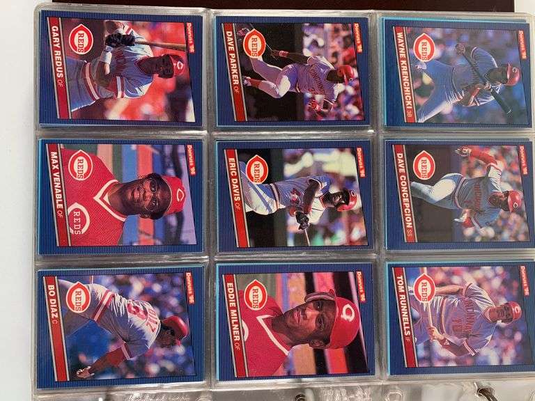 1986 Donruss Baseball Complete Set in Binder - Canseco / McGriff / O ...