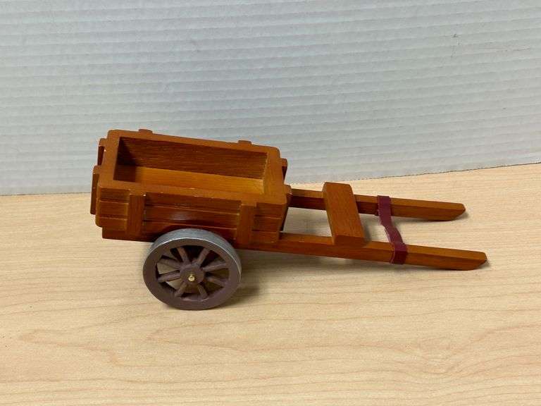 Small Wood Cart - Auction Ohio