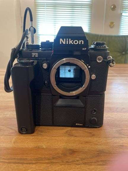 Nikon F3 Camera Body with Motor Drive - Auction Ohio