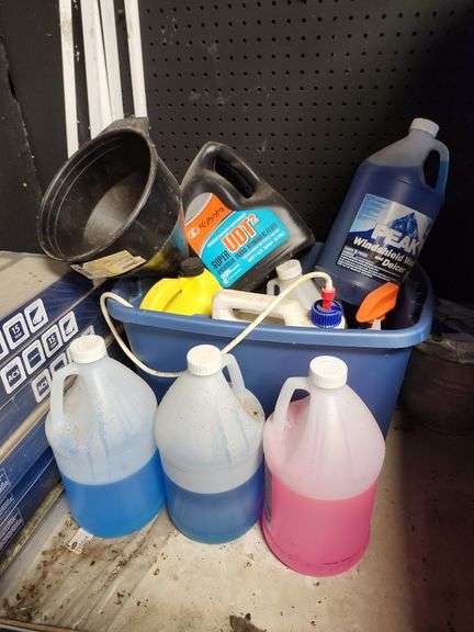 Assorted Chemicals, Funnel Etc. - Auction Ohio