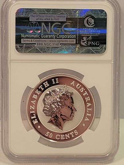 2011-P Australia 50c Silver Koala - Auction Ohio