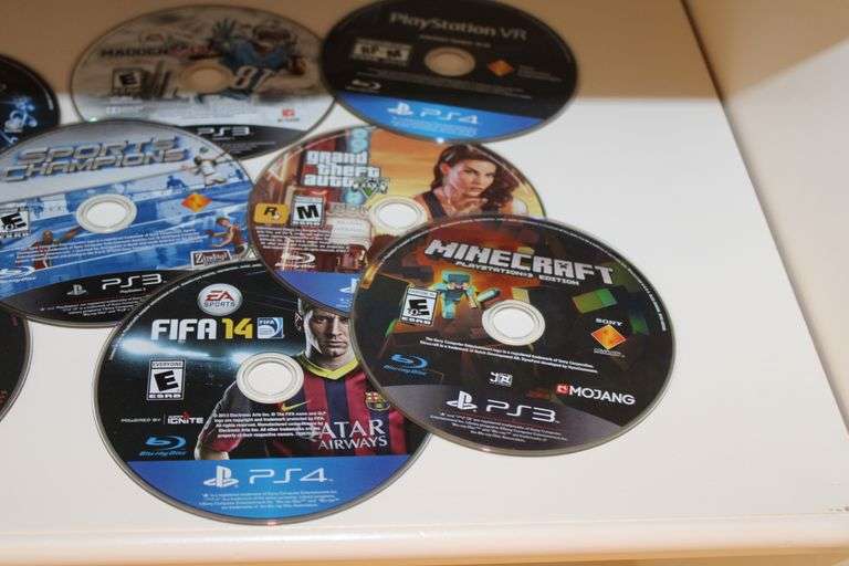 PS3 & 4 Games - Auction Ohio