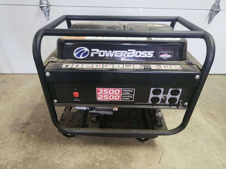 Powerboss Generator - Auction Ohio