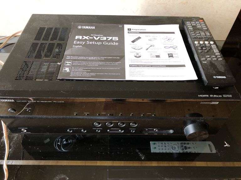 Yamaha AV Receiver RX-V375 - Auction Ohio
