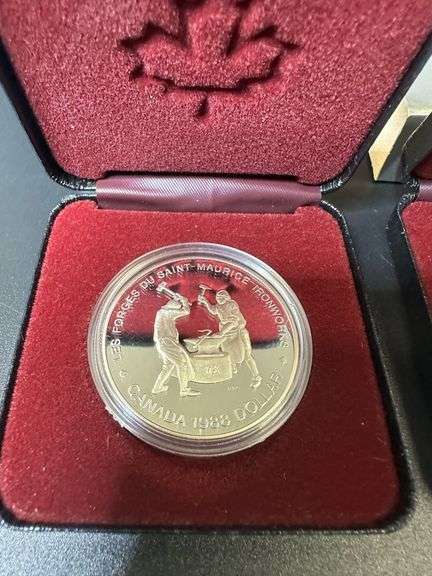 Royal Canadian Mint Silver Dollars - Auction Ohio