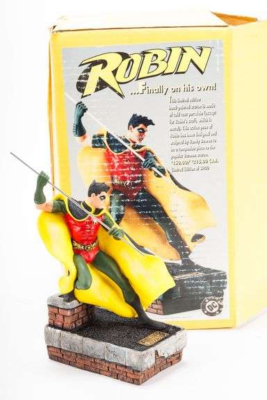 Robin Hand-Painted Cold Cast Porcelain Limited Edition Figure - Auction ...