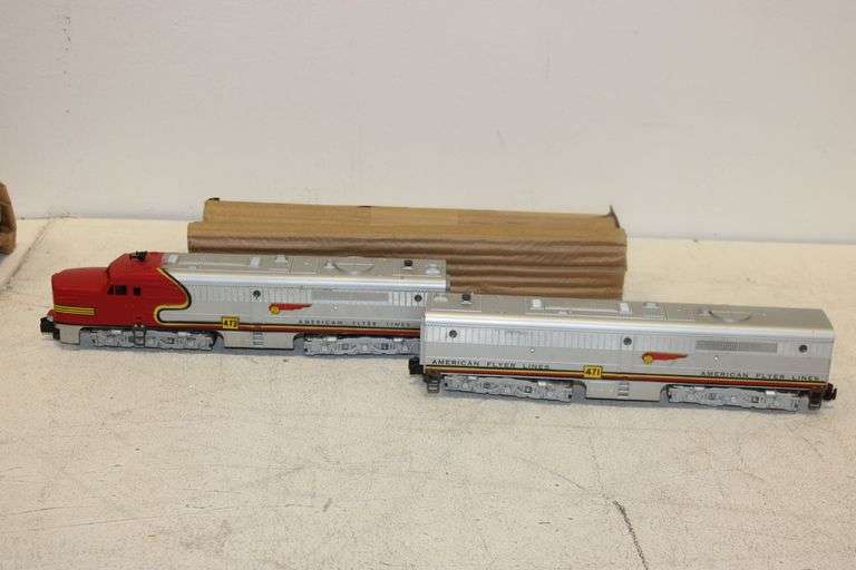 American Flyer Santa Fe Diesel Engines - Auction Ohio
