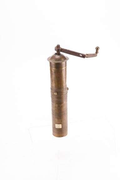 Early 1800's Brass Coffee Mill - Auction Ohio