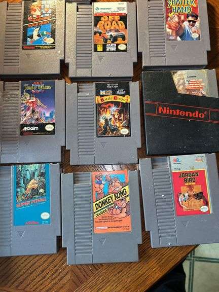 Original NES Nintendo Game System with Controllers & Games (Duck Hunt ...