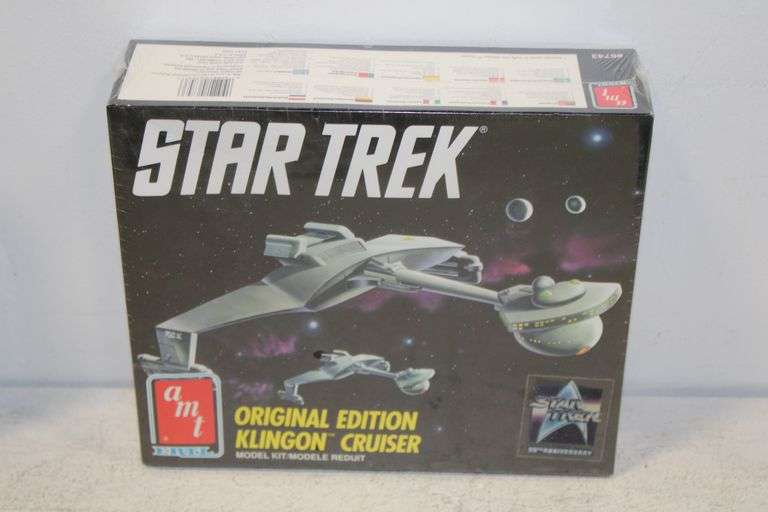 Star Trek Klingon Cruiser Model Kit - Auction Ohio