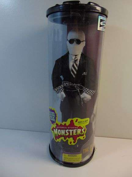 New 1998 Hasbro The Invisible Man Universal Studios Monsters Hasbro ...