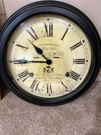18' Wall Clock & Mirror - Auction Ohio