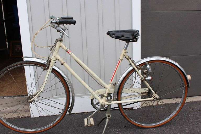 Rolfast Step-Through Bicycle with Sturmey-Archer 3-Speed Shifter and ...