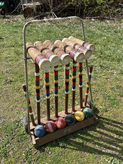 Forster Croquet Set - Auction Ohio