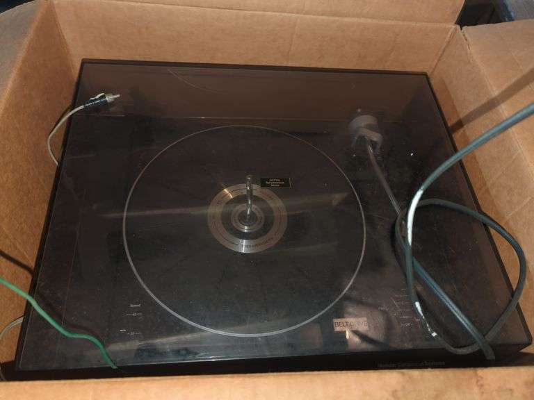 Modular Component Systems Belt Driven Turntable - Auction Ohio