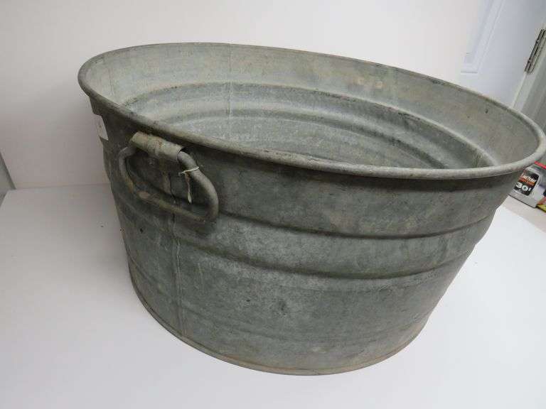 Galvanized Tub - Auction Ohio